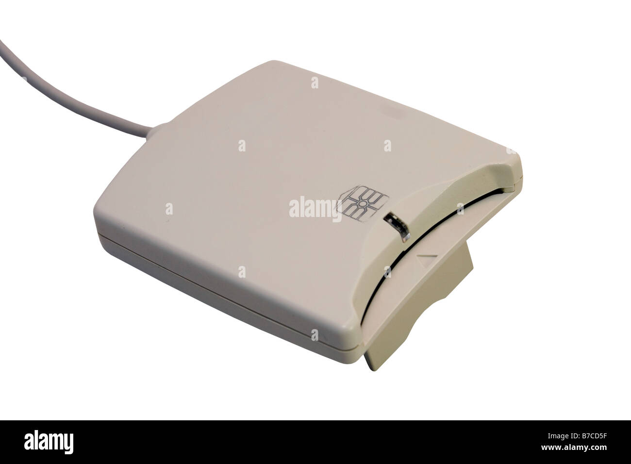 Active card reader isolated on white Stock Photo - Alamy
