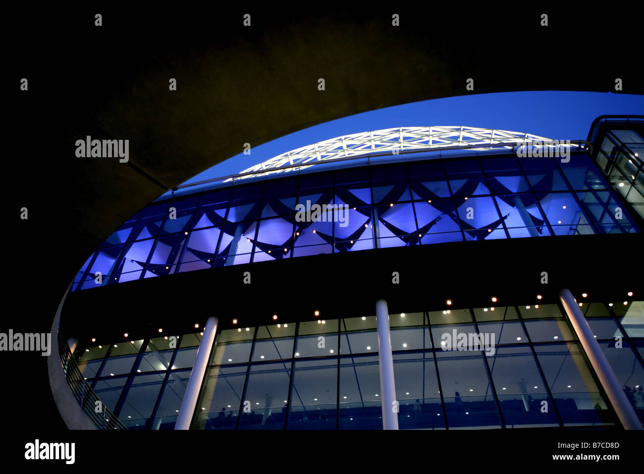 The Wembley Arena at dusk London Stock Photo - Alamy