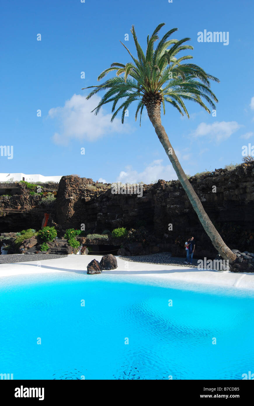 Resort pool Canary Islands Stock Photo - Alamy