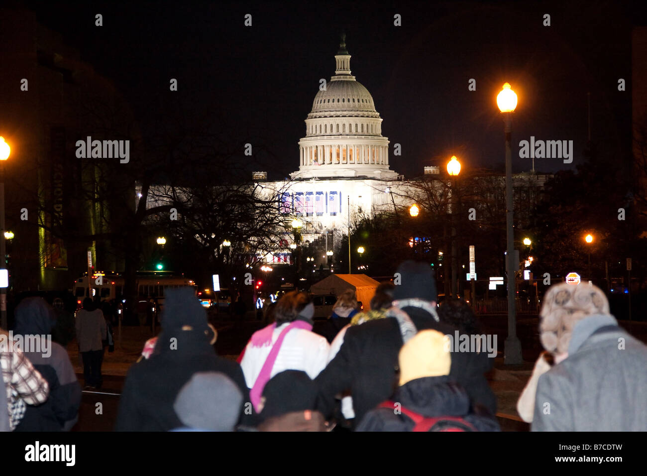 US Capitol at Inauguration Stock Photo - Alamy
