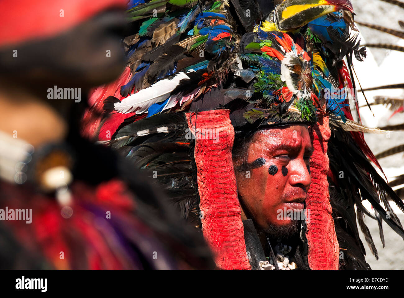 Aztec shaman portrait hi-res stock photography and images - Alamy
