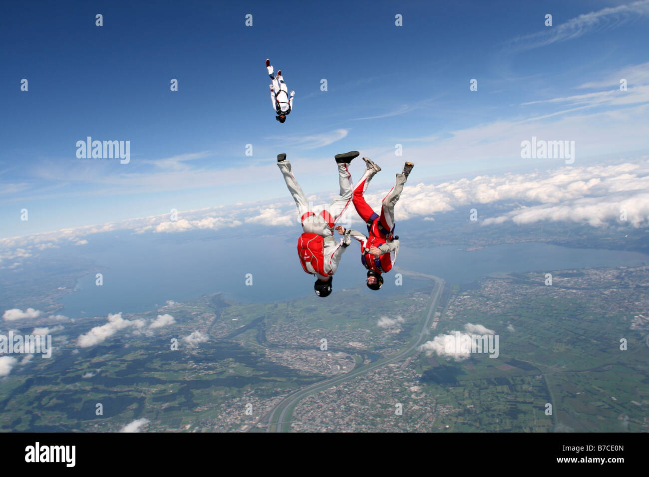 Skydive team is flying head down with practice for the National ...