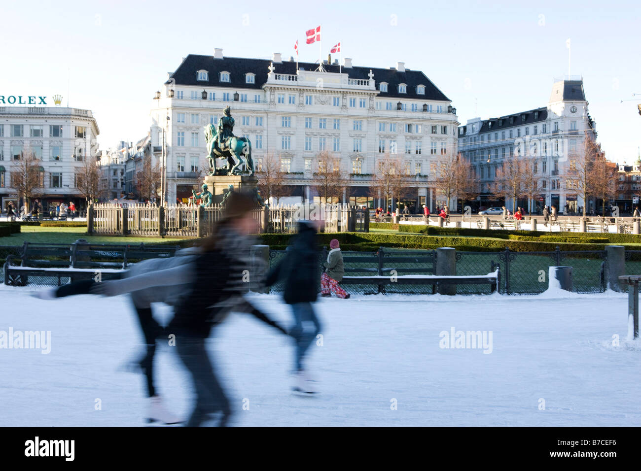 Copenhagen ice skating hi-res stock photography and images - Alamy