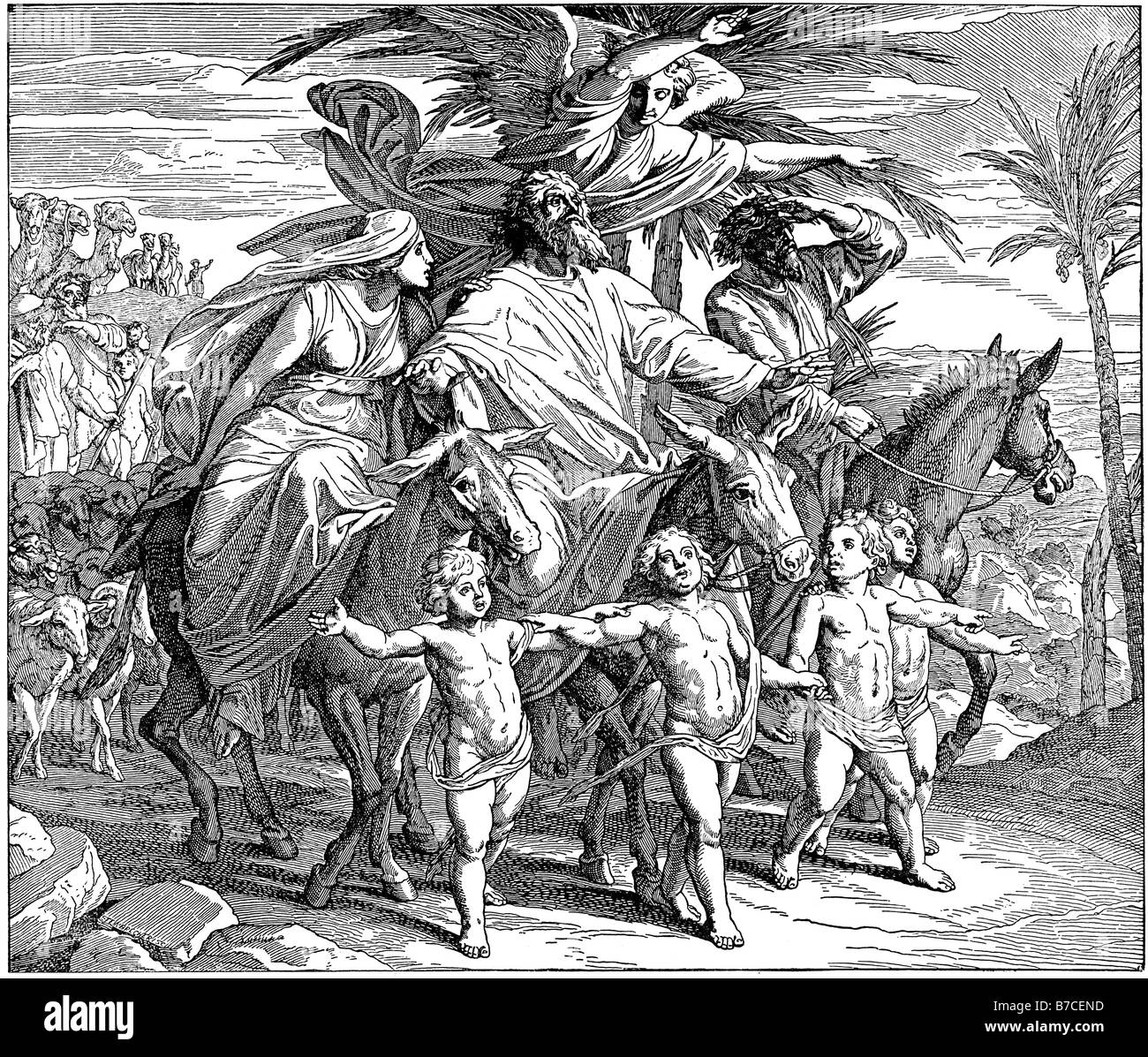 Abraham bible Black and White Stock Photos & Images - Alamy