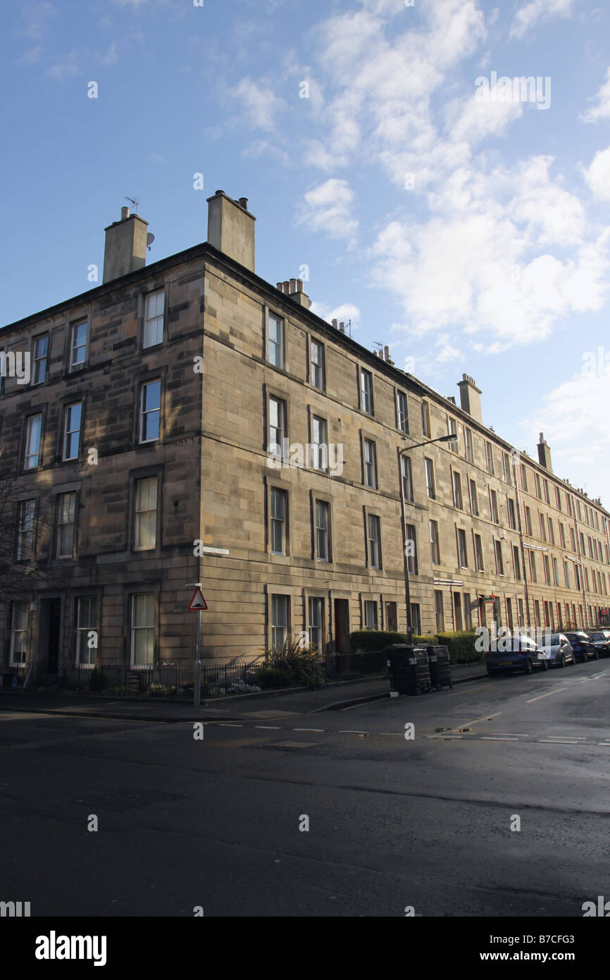Edinburgh tenements hi-res stock photography and images - Alamy