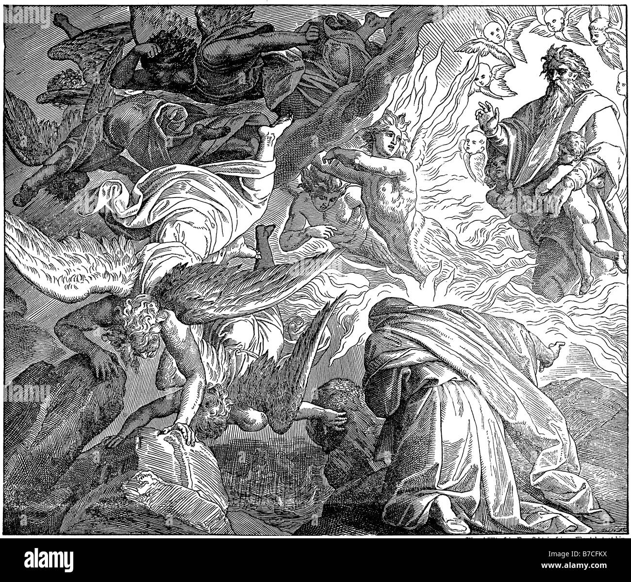 Early mountain engraving Black and White Stock Photos & Images - Alamy