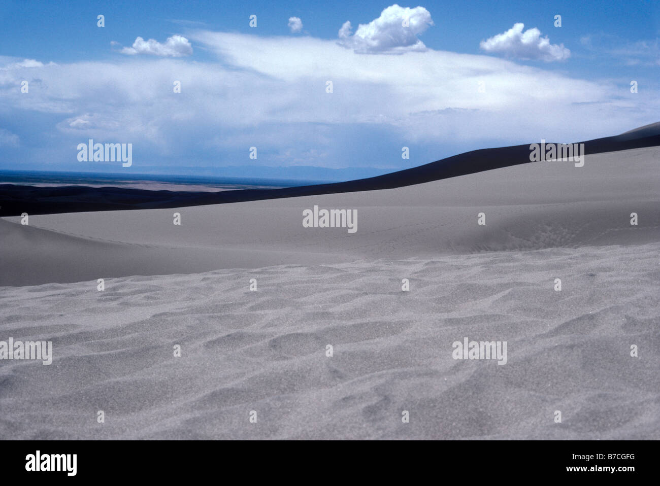 Great Sand Dunes National Park and Preserve, Colorado USA Stock Photo ...