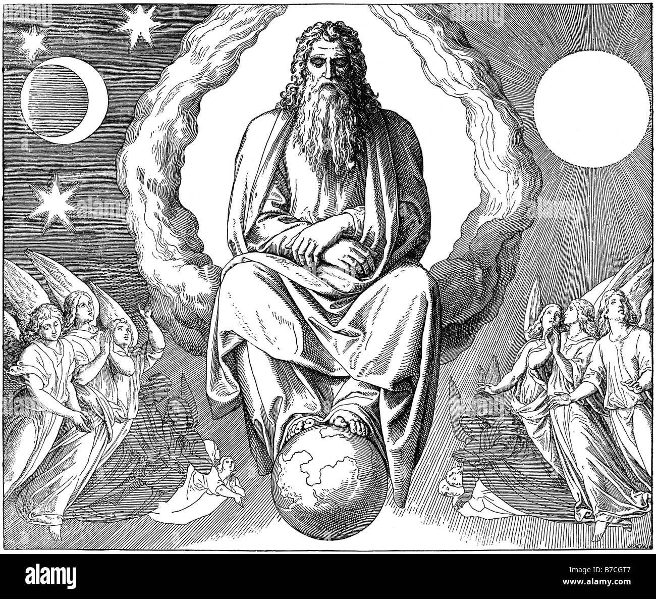 Old testament god hi-res stock photography and images - Alamy
