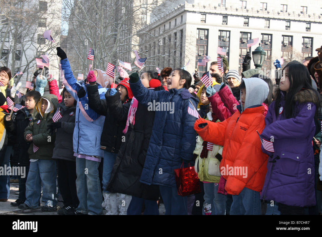 Presidential inauguration flag hi-res stock photography and images - Alamy