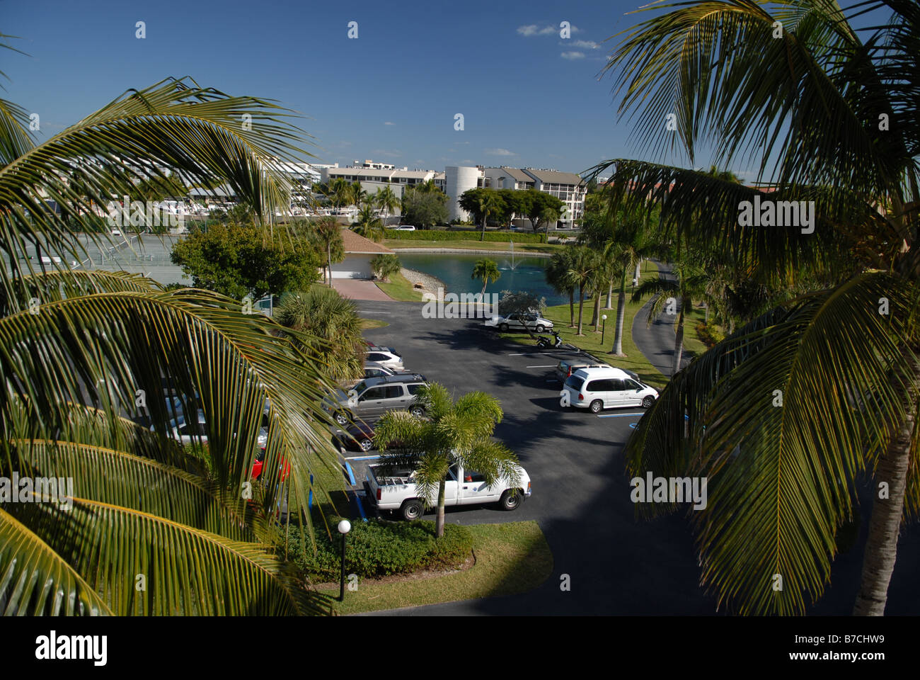 Estero Beach Tennis Club Stock Photo - Alamy