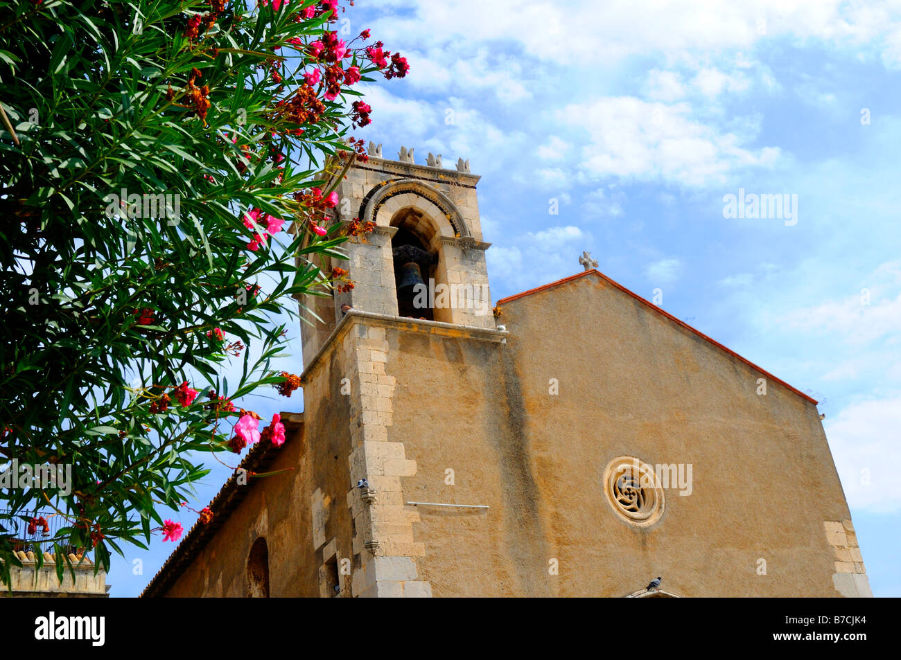 The Duomo or Cathedral of Taormina Stock Photo - Alamy