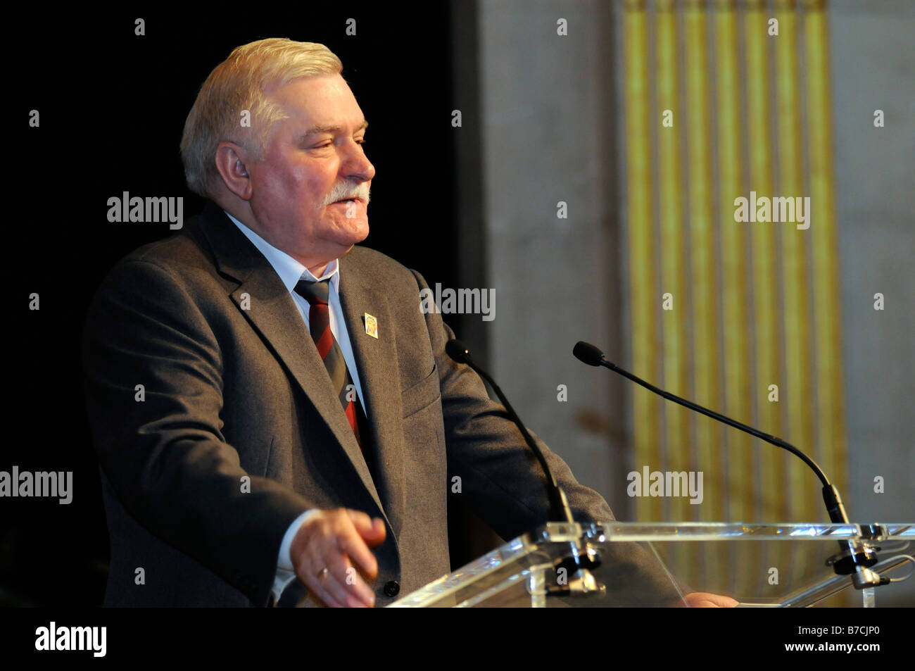 Lech Walesa Stock Photos & Lech Walesa Stock Images - Alamy