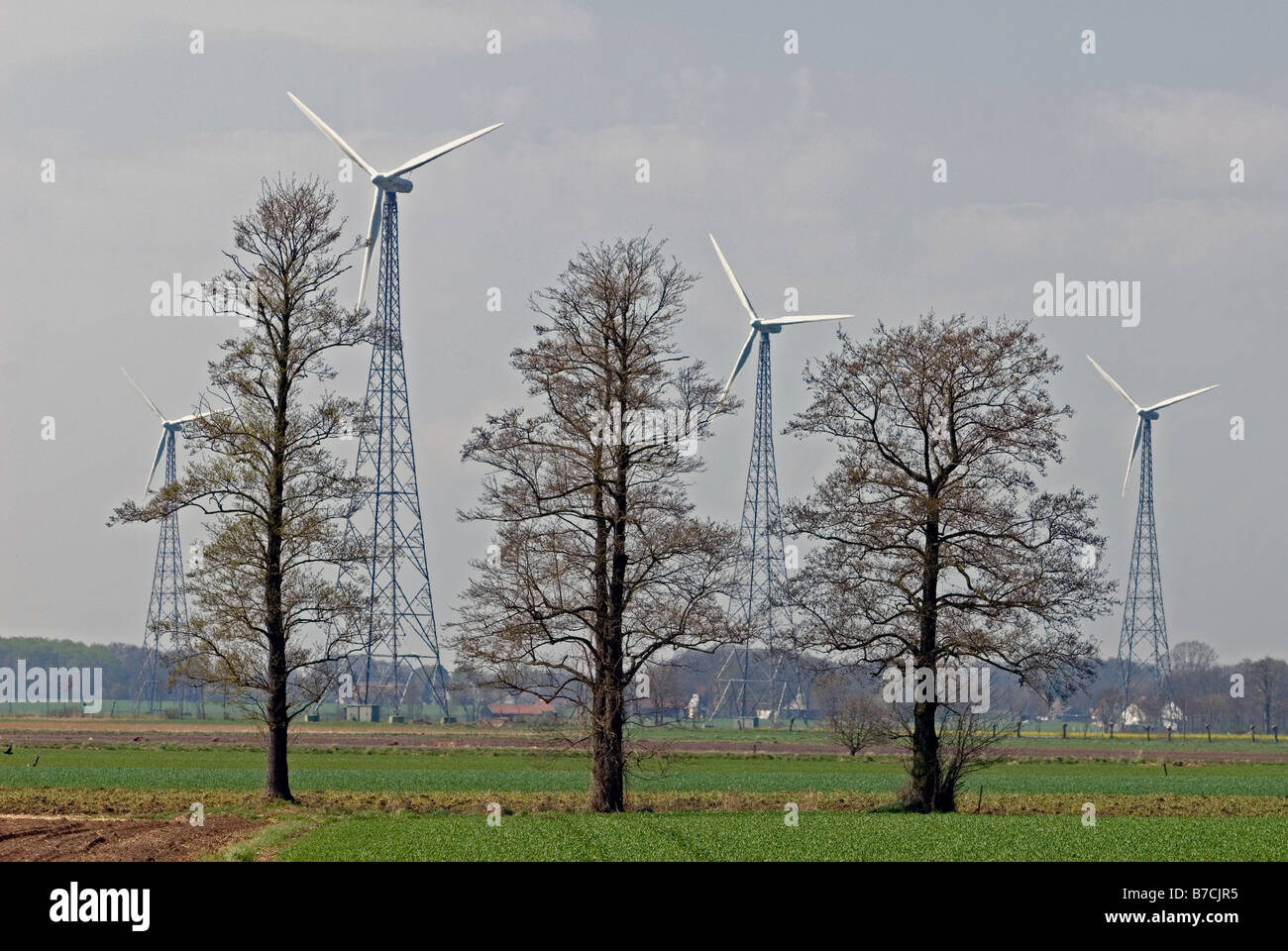 German wind turbines hi-res stock photography and images - Alamy