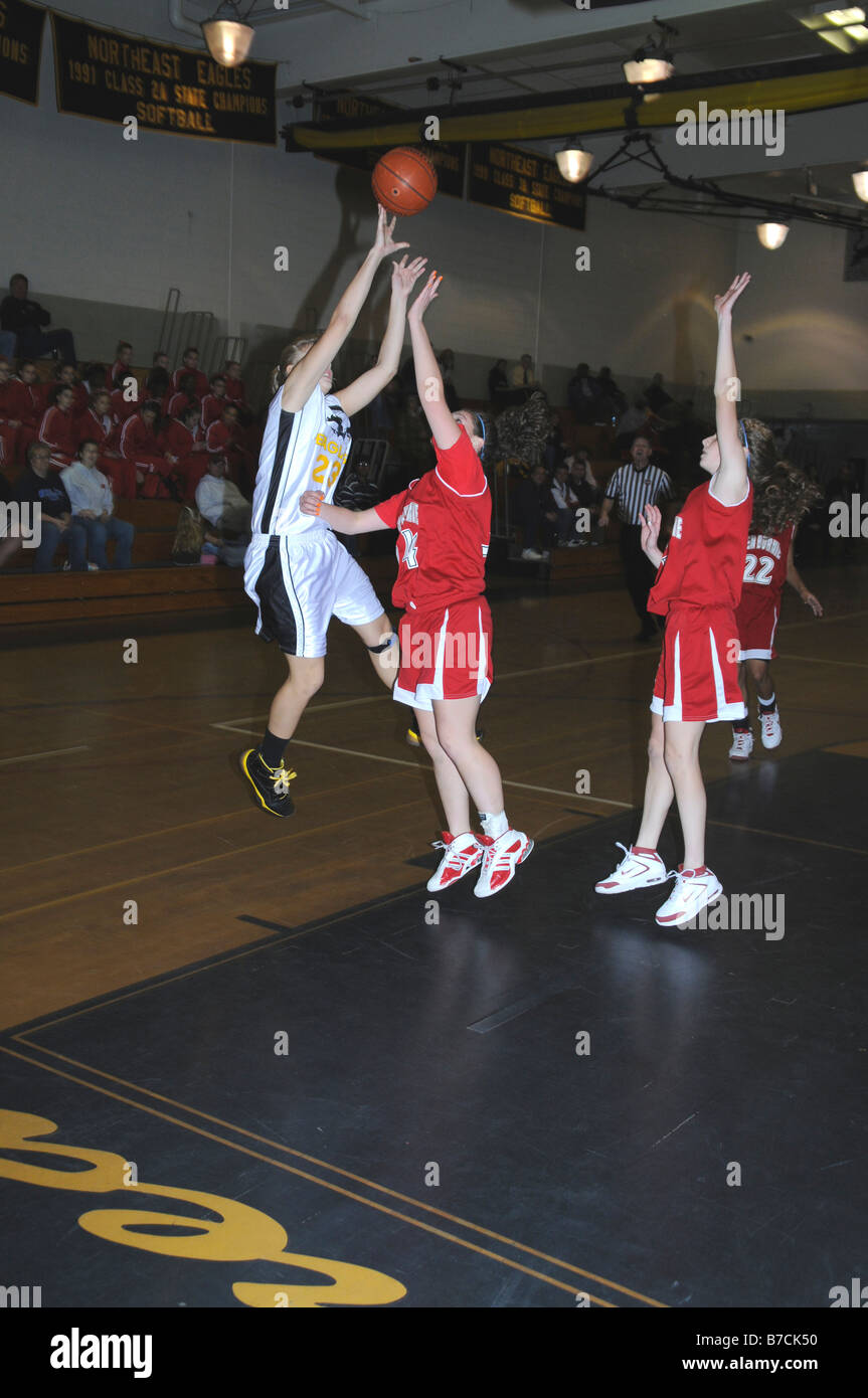 High school basketball Stock Photo - Alamy