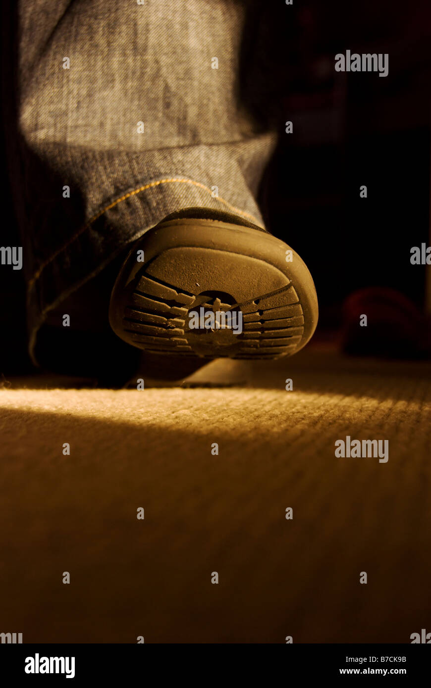 Foot step hi-res stock photography and images - Alamy