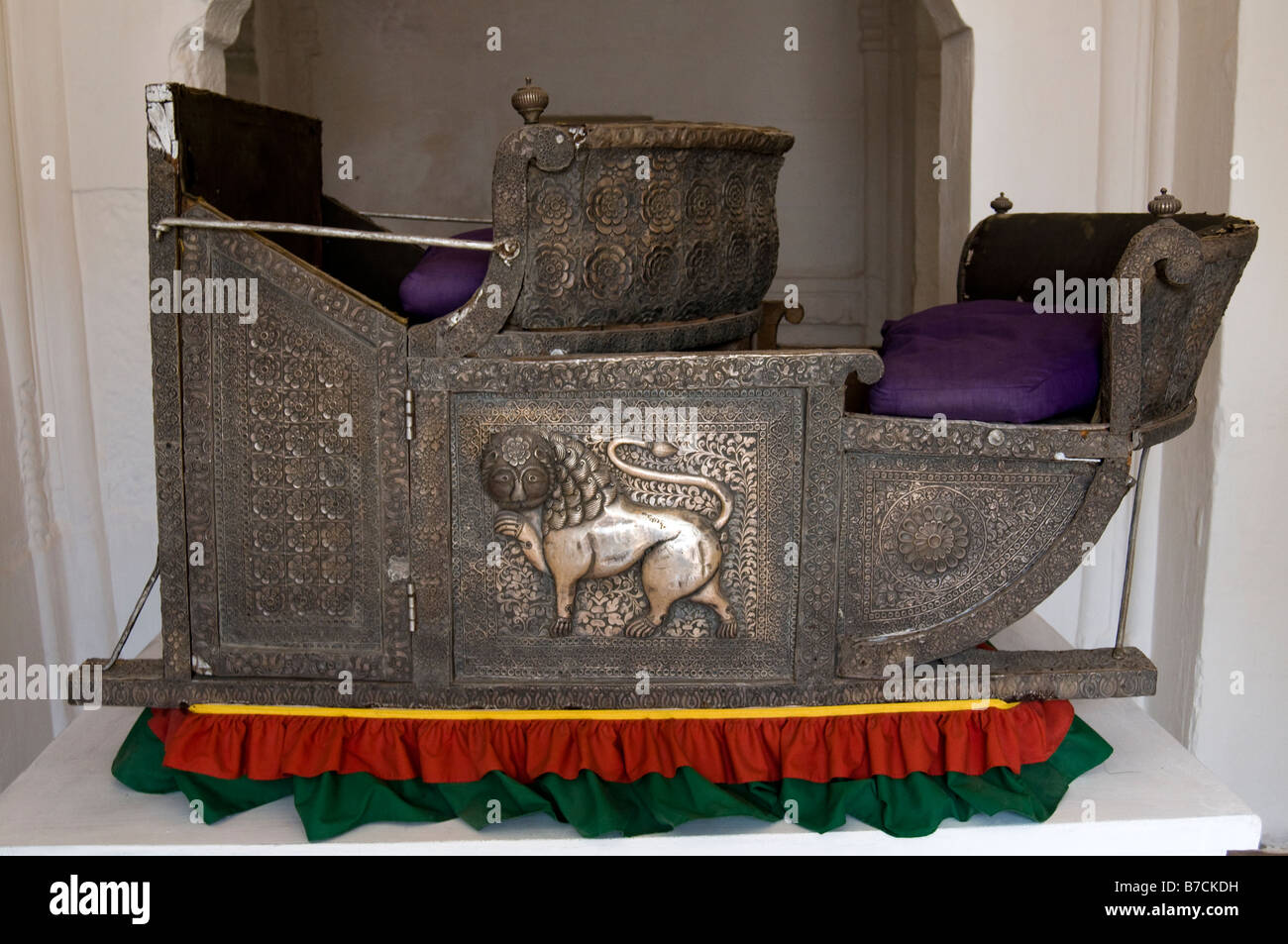 Palaki. Meherangarh Fort. Jodhpur. Rajasthan. India Stock Photo - Alamy