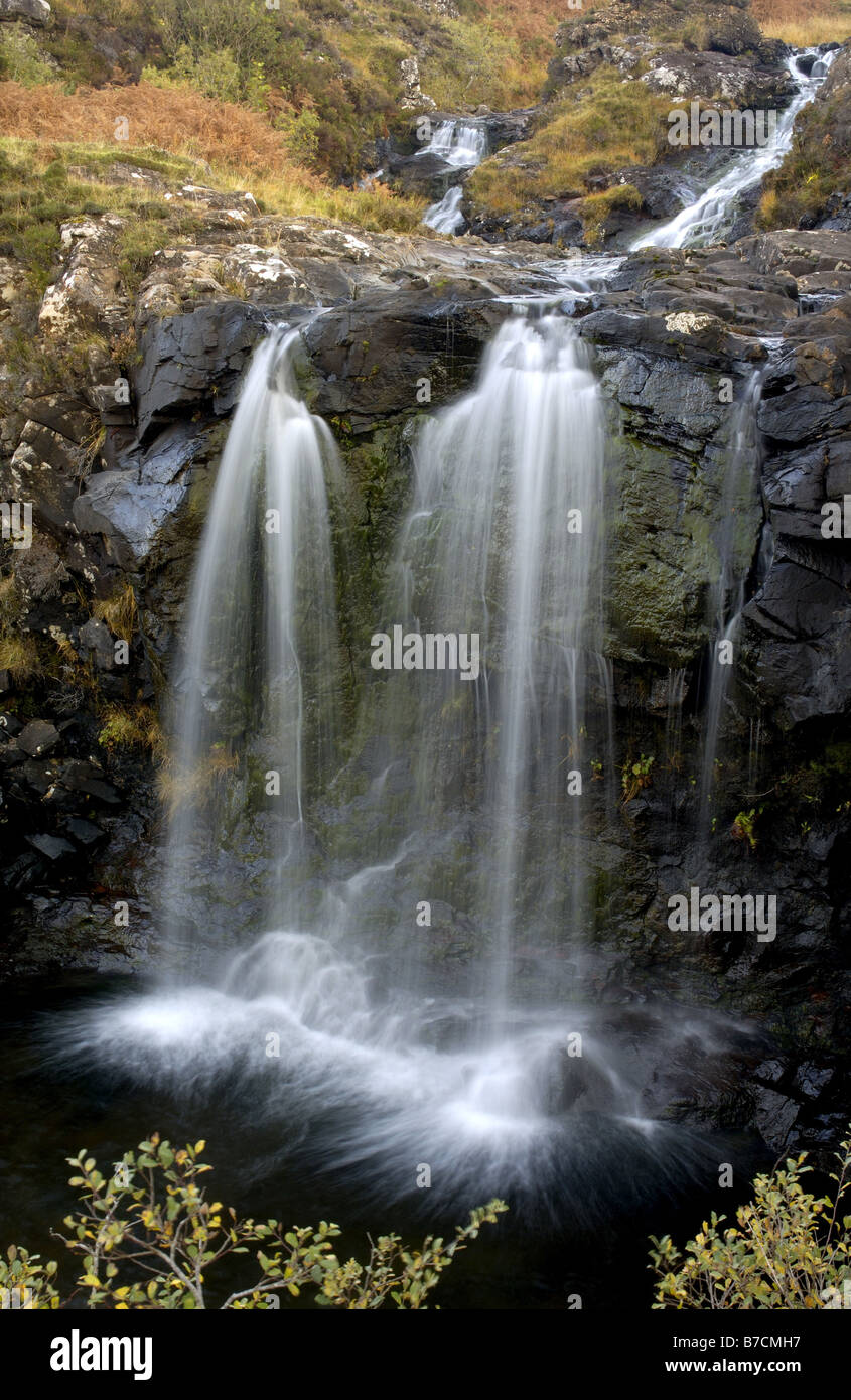 waterfall, United Kingdom, Scotland, Isle of Mull Stock Photo - Alamy