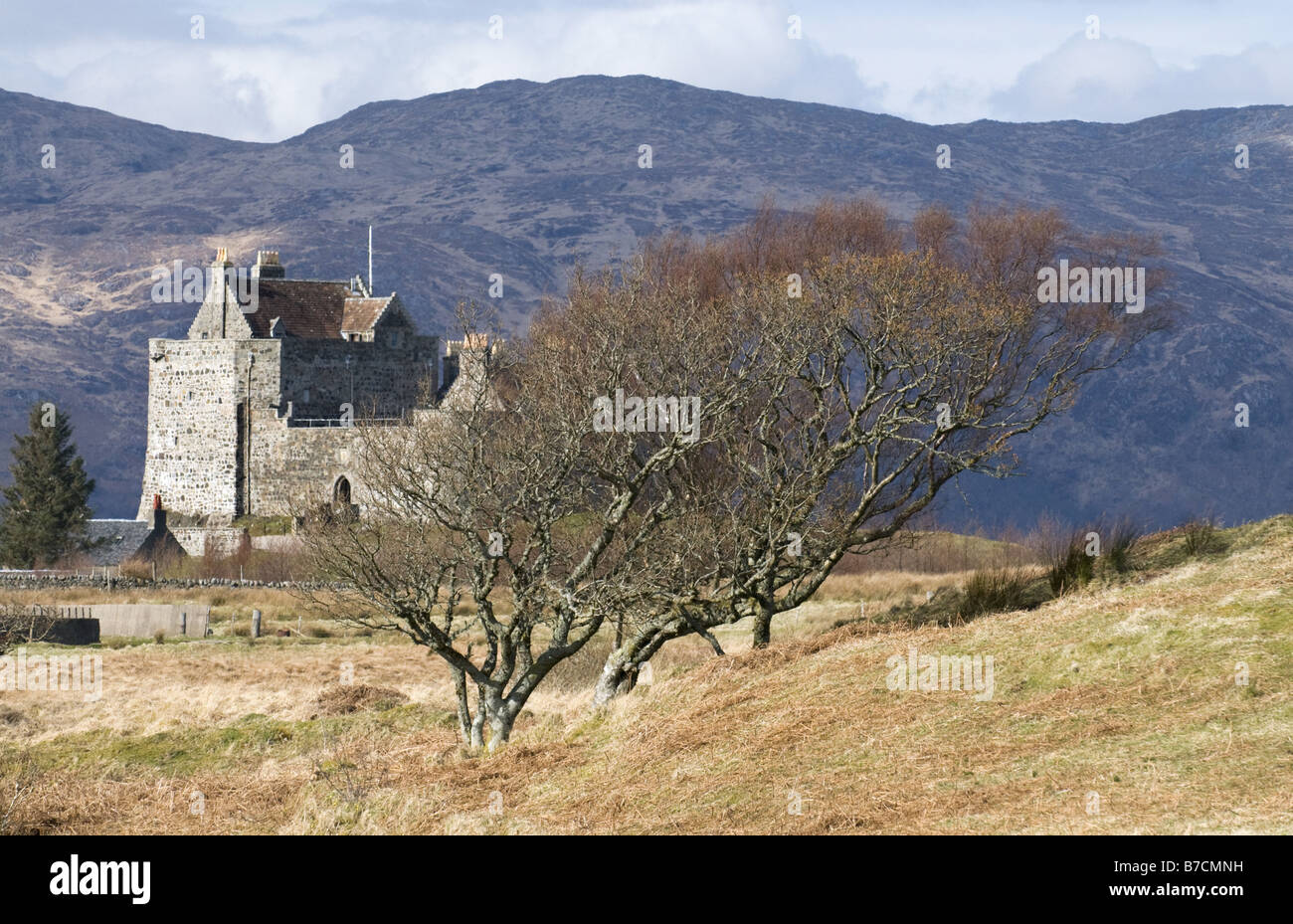 Duart castle, United Kingdom, Scotland, Isle of Mull Stock Photo - Alamy