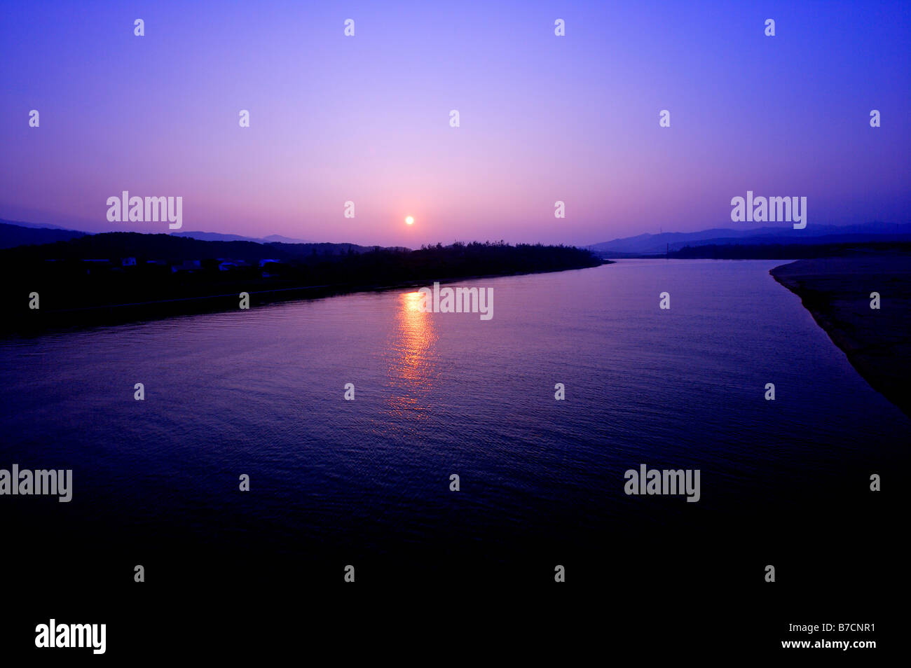 Fulong Beach at sunset in Fulong Village Gongliao Township Taipei ...