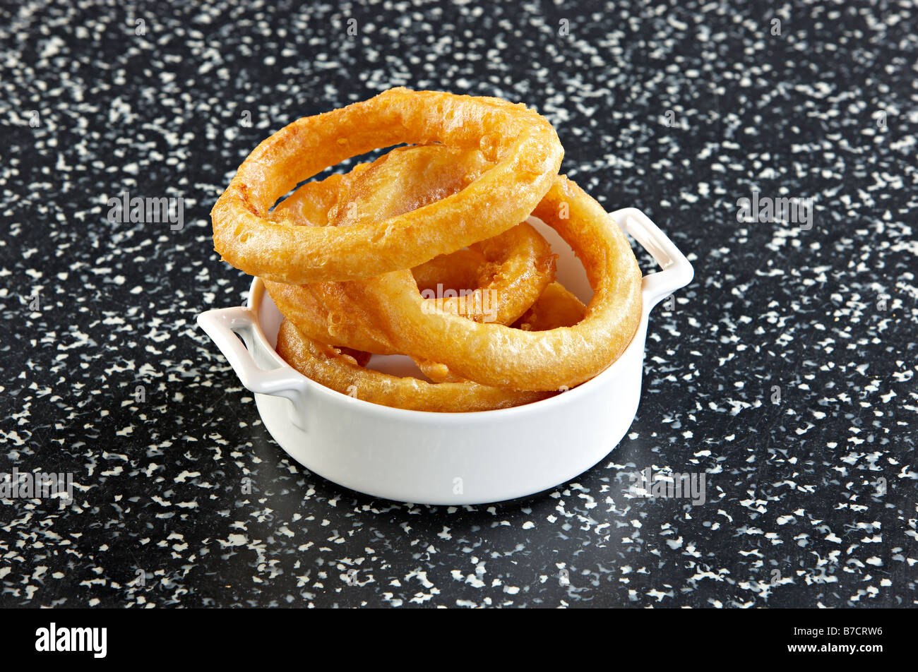 fried onion rings Stock Photo - Alamy