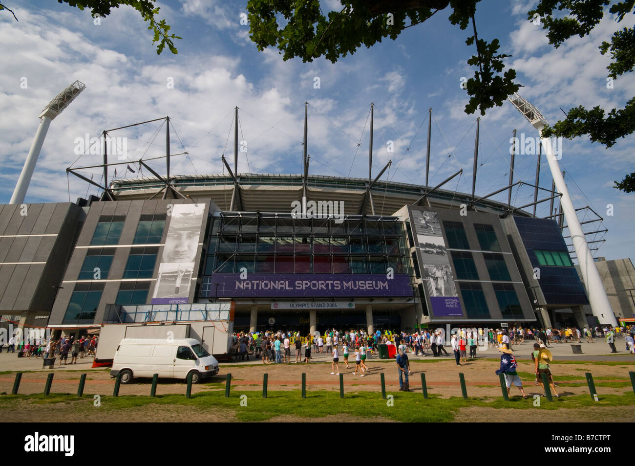 Melbourne Cricket Ground and National Sports Museum Stock Photo - Alamy