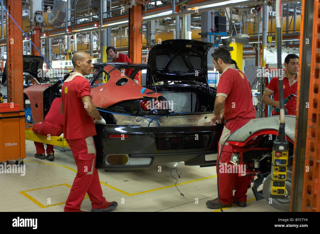 Ferrari factory hi-res stock photography and images - Alamy