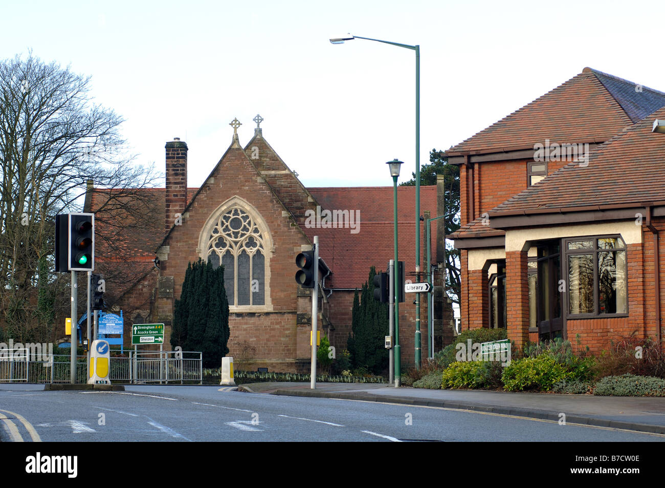 St. Margaret`s Parish Church, Olton, Birmingham, England, UK Stock ...