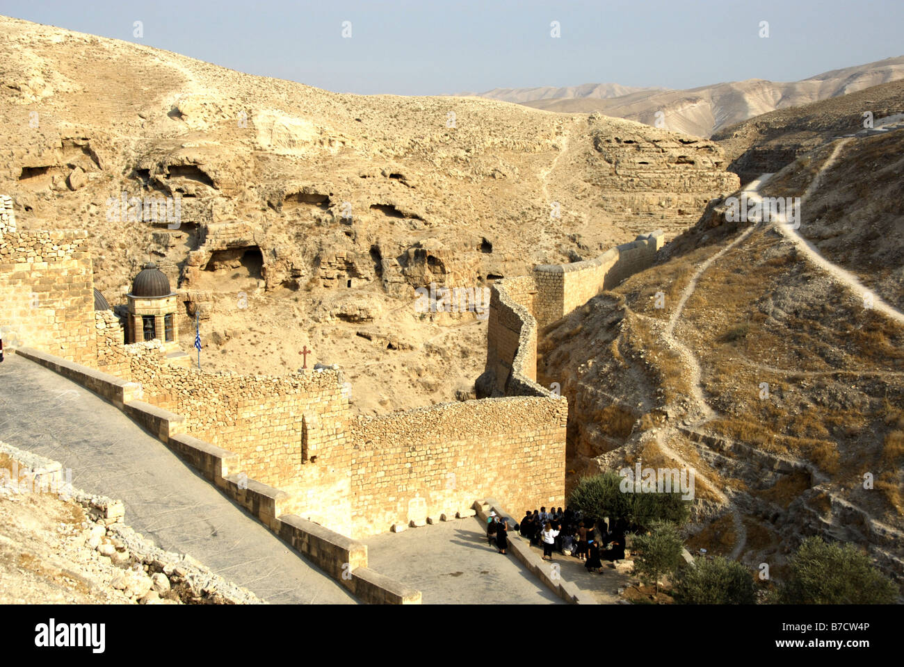 Greek Orthodox Monastery of Mar Saba (St. Sabas) in Judean Desert ...