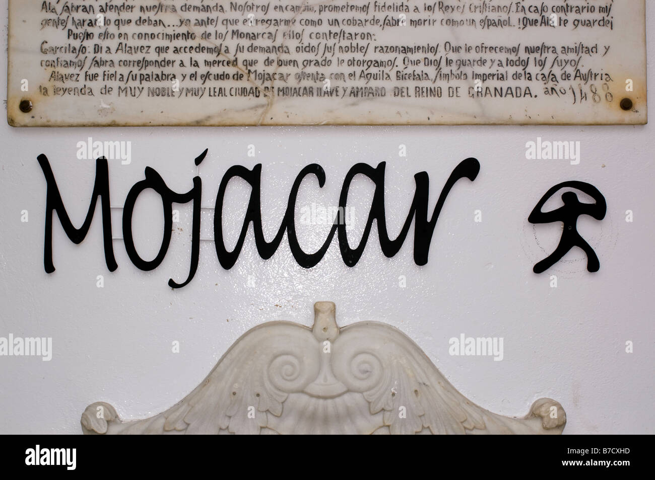 Logo indalo almeria hi-res stock photography and images - Alamy