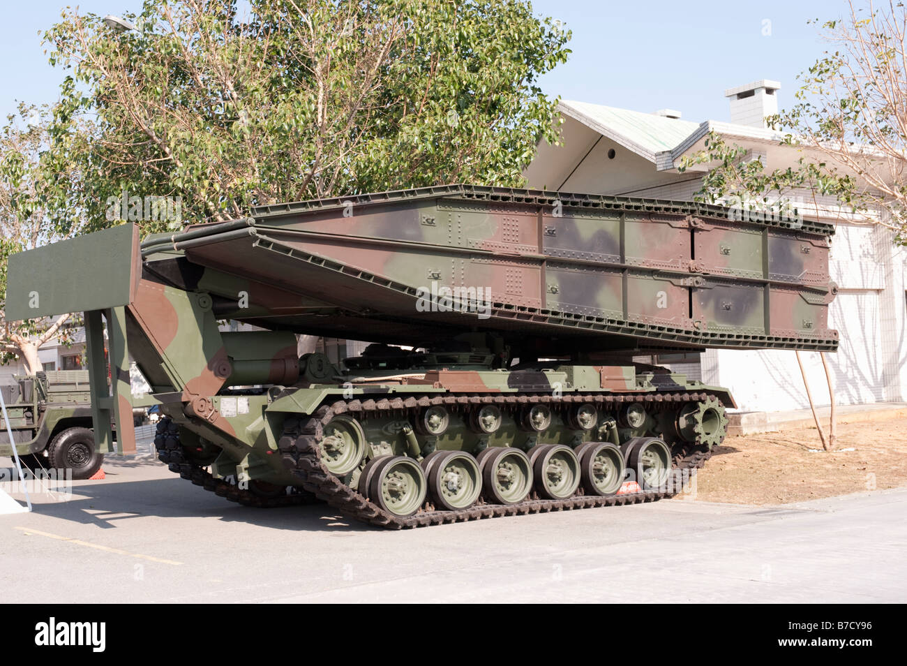 M48A5 AVLB, Armored Vehicle Launched Bridge, 58th Artillery Command ...