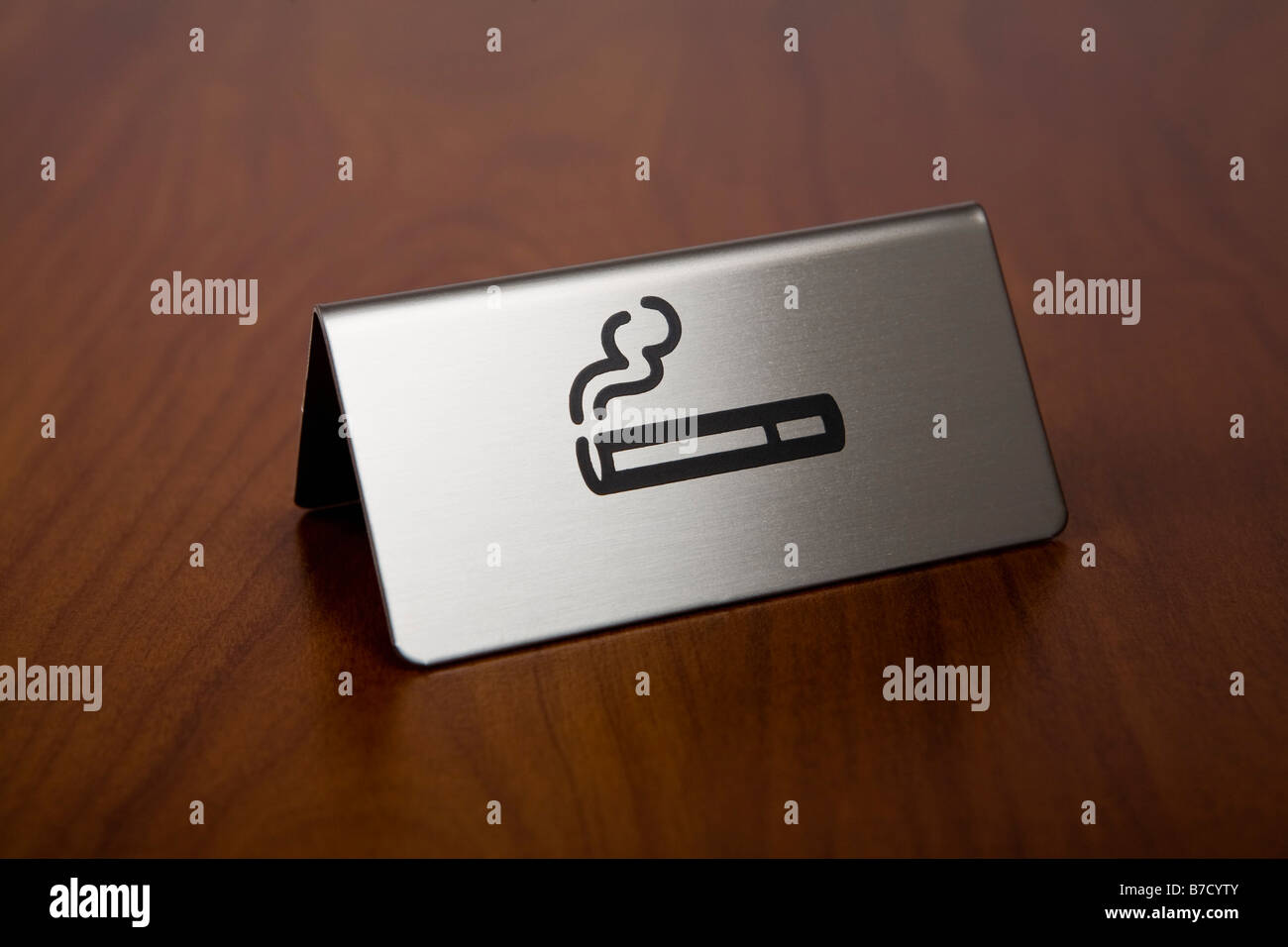 A smoking sign Stock Photo - Alamy
