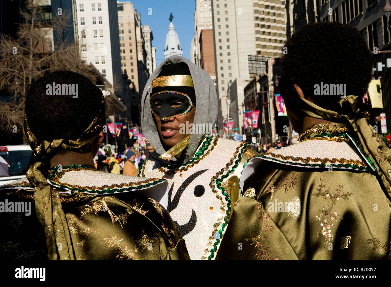 The famous Mummers parade on Broad street in Philadelphia Stock Photo ...