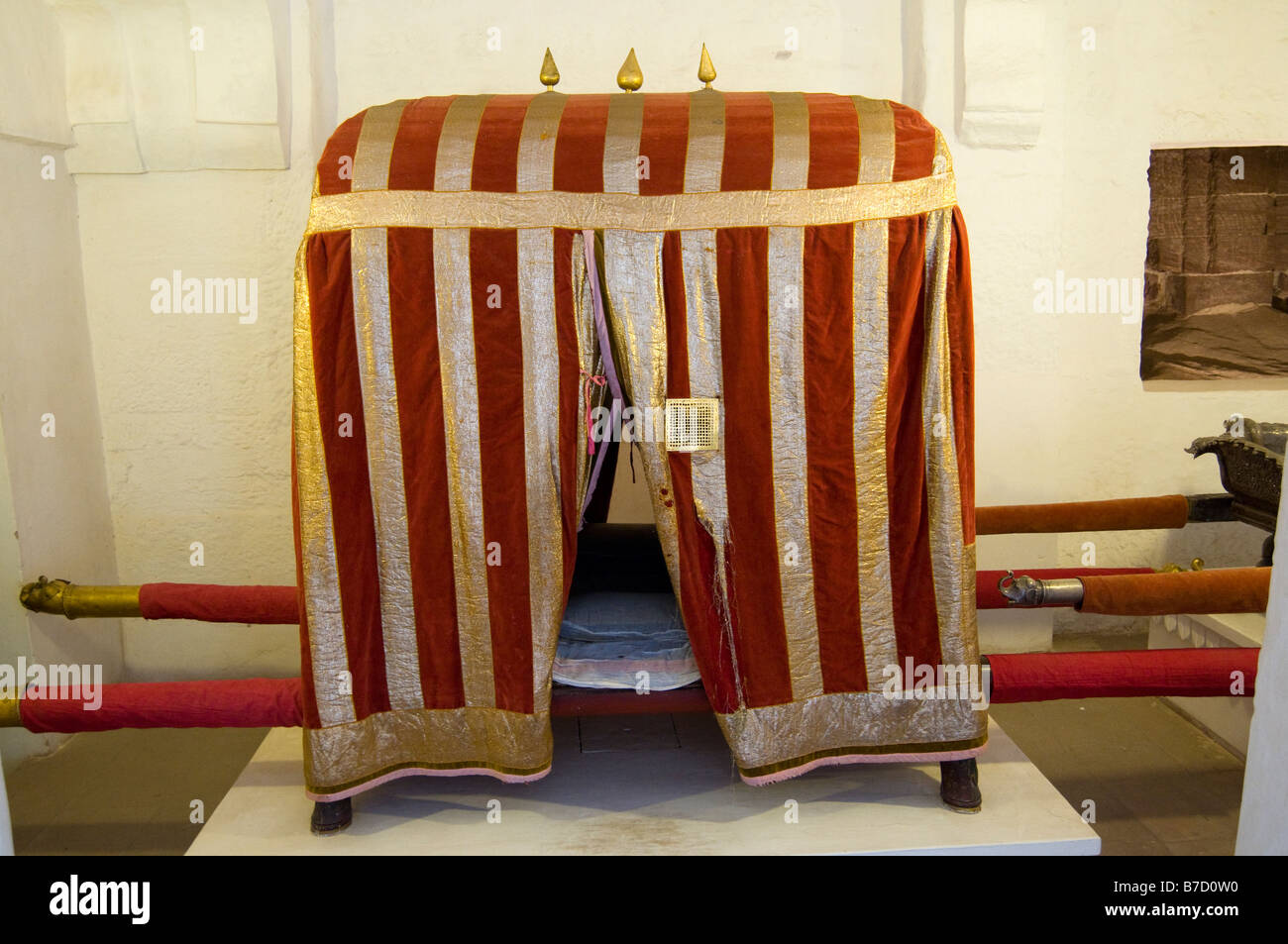 Palaki. Meherangarh Fort. Jodhpur. Rajasthan. India Stock Photo - Alamy