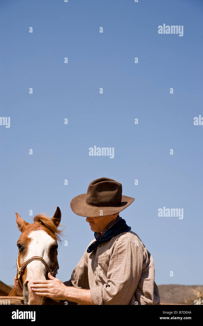 Low angle of cowboy hi-res stock photography and images - Alamy