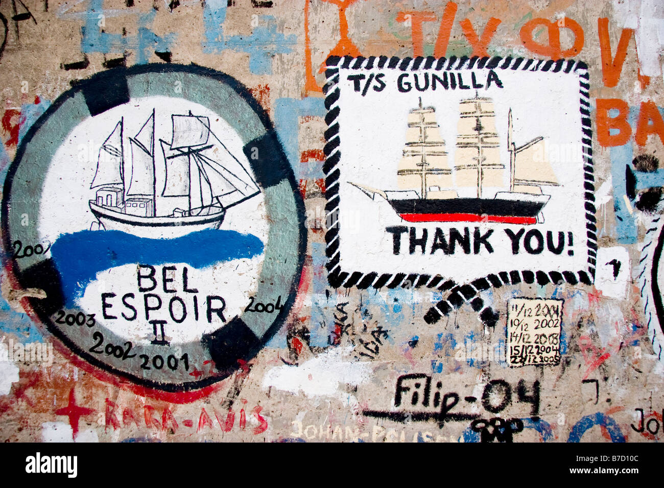 St Vincent Cape Verde Islands Graffiti Stock Photo - Alamy