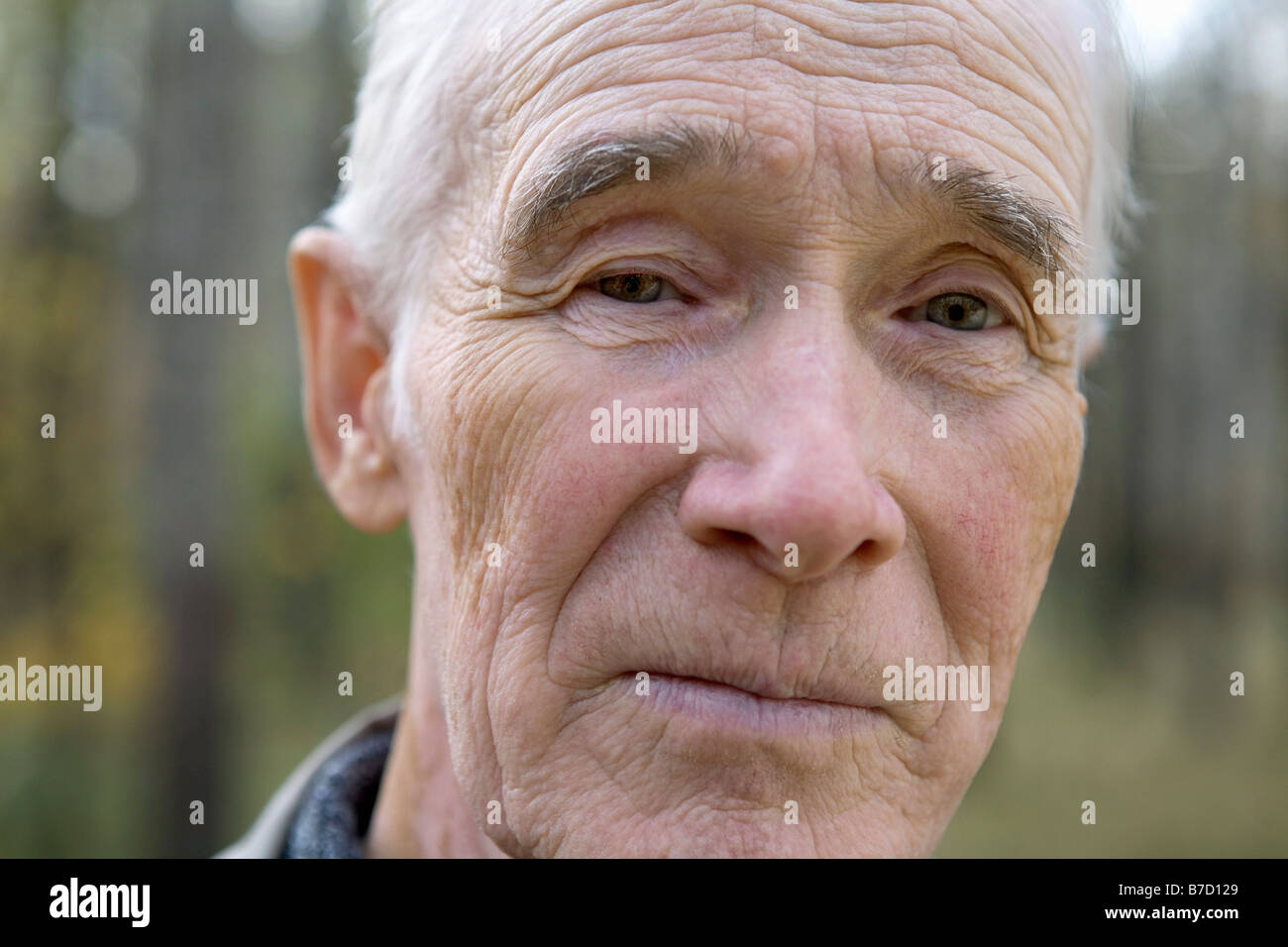 An senior man, portrait Stock Photo - Alamy