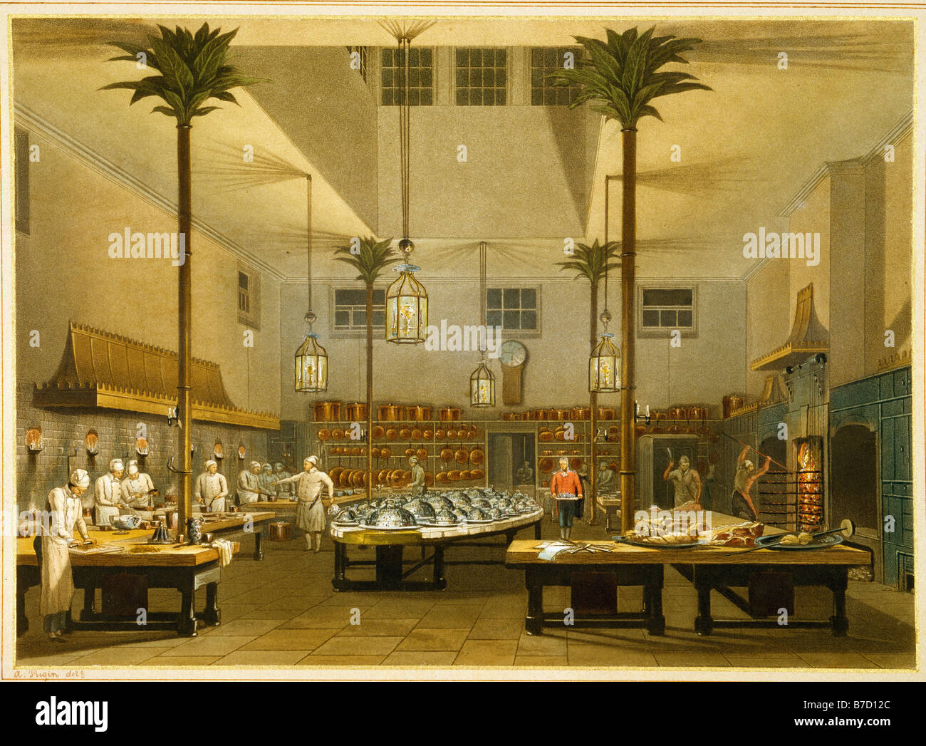 Royal pavilion kitchen hi-res stock photography and images - Alamy