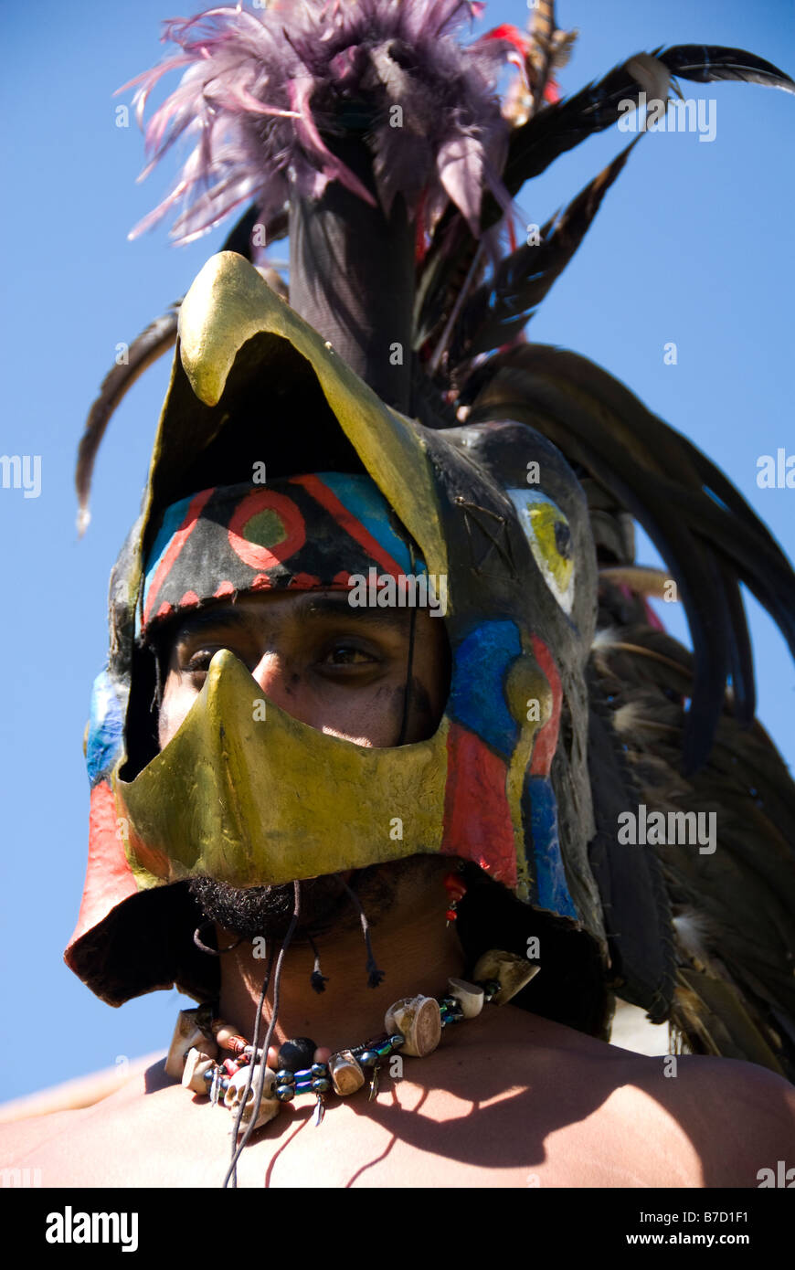Indian shaman portrait hi-res stock photography and images - Alamy