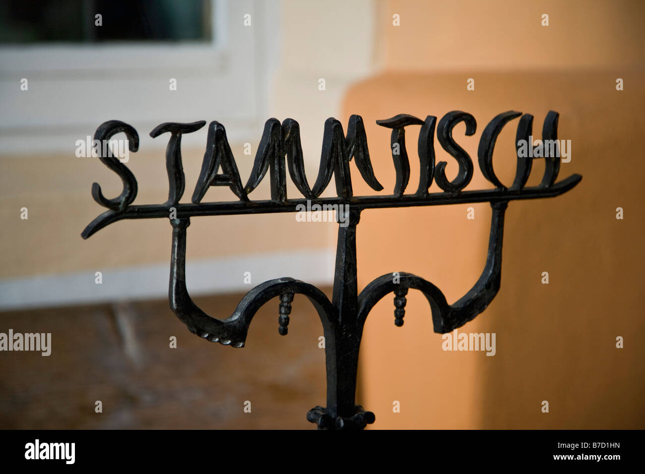 Stammtisch sign hi-res stock photography and images - Alamy