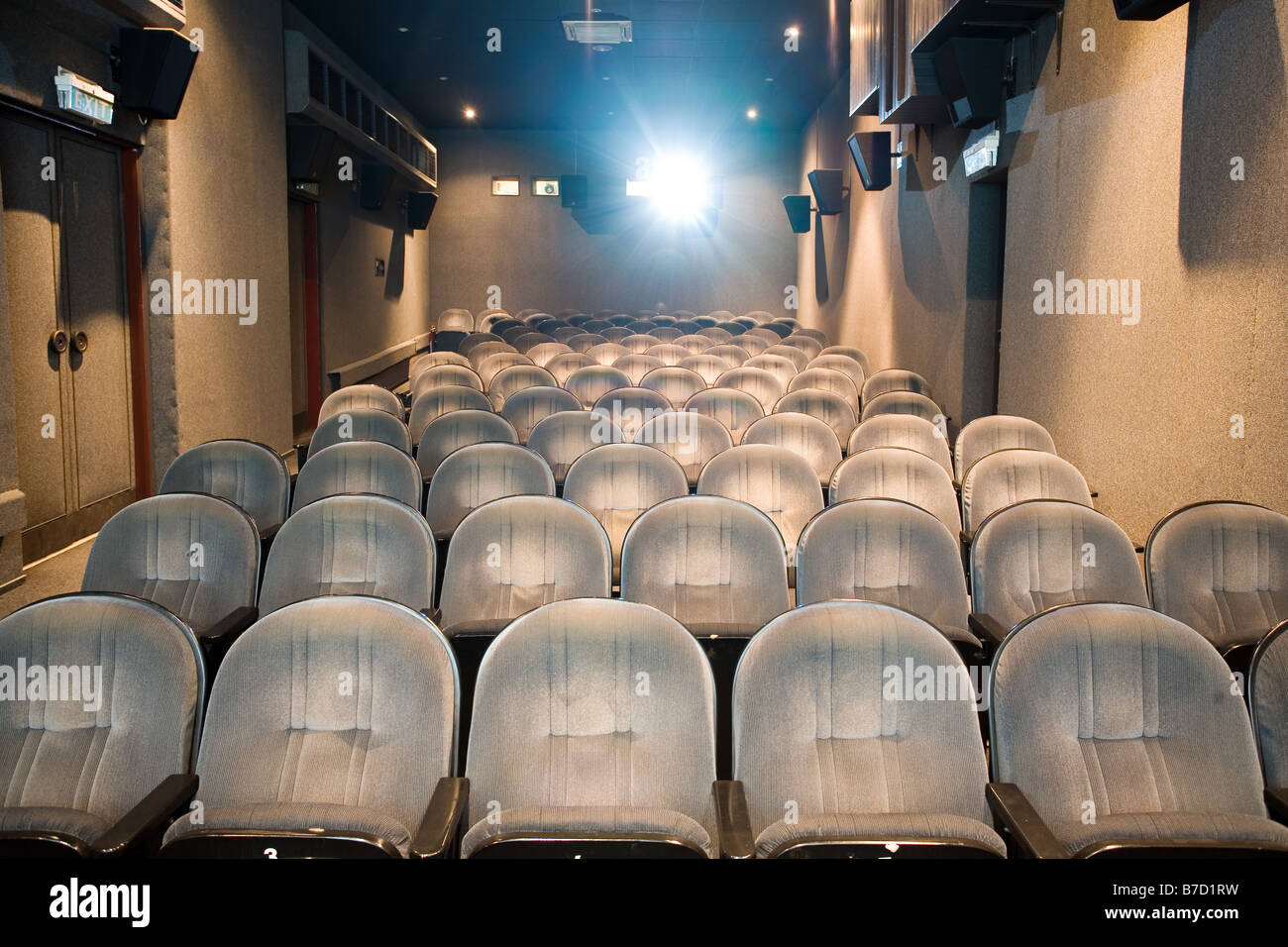 empty small cinema auditorium Stock Photo - Alamy