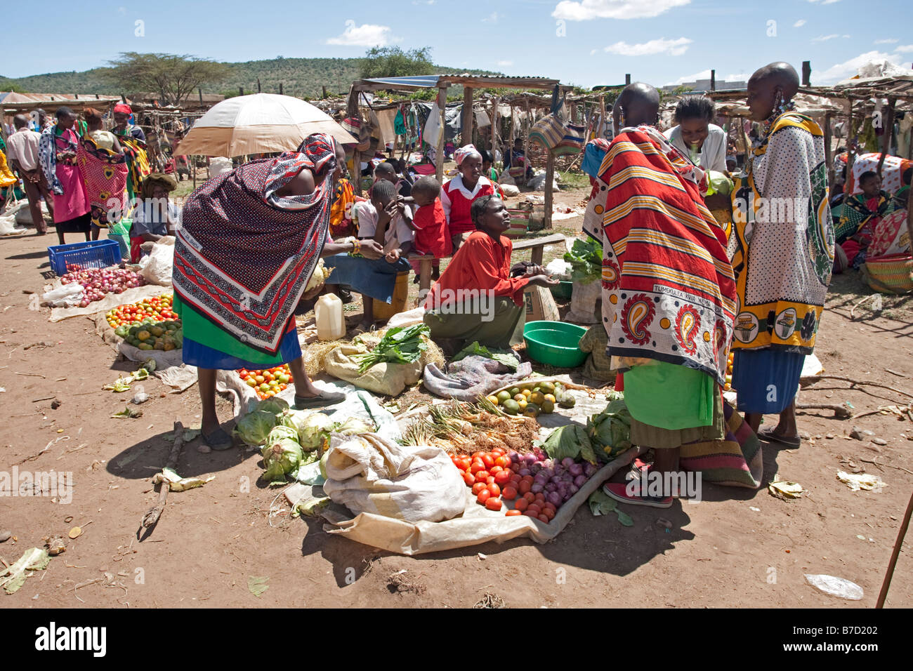 Masai market hi-res stock photography and images - Alamy