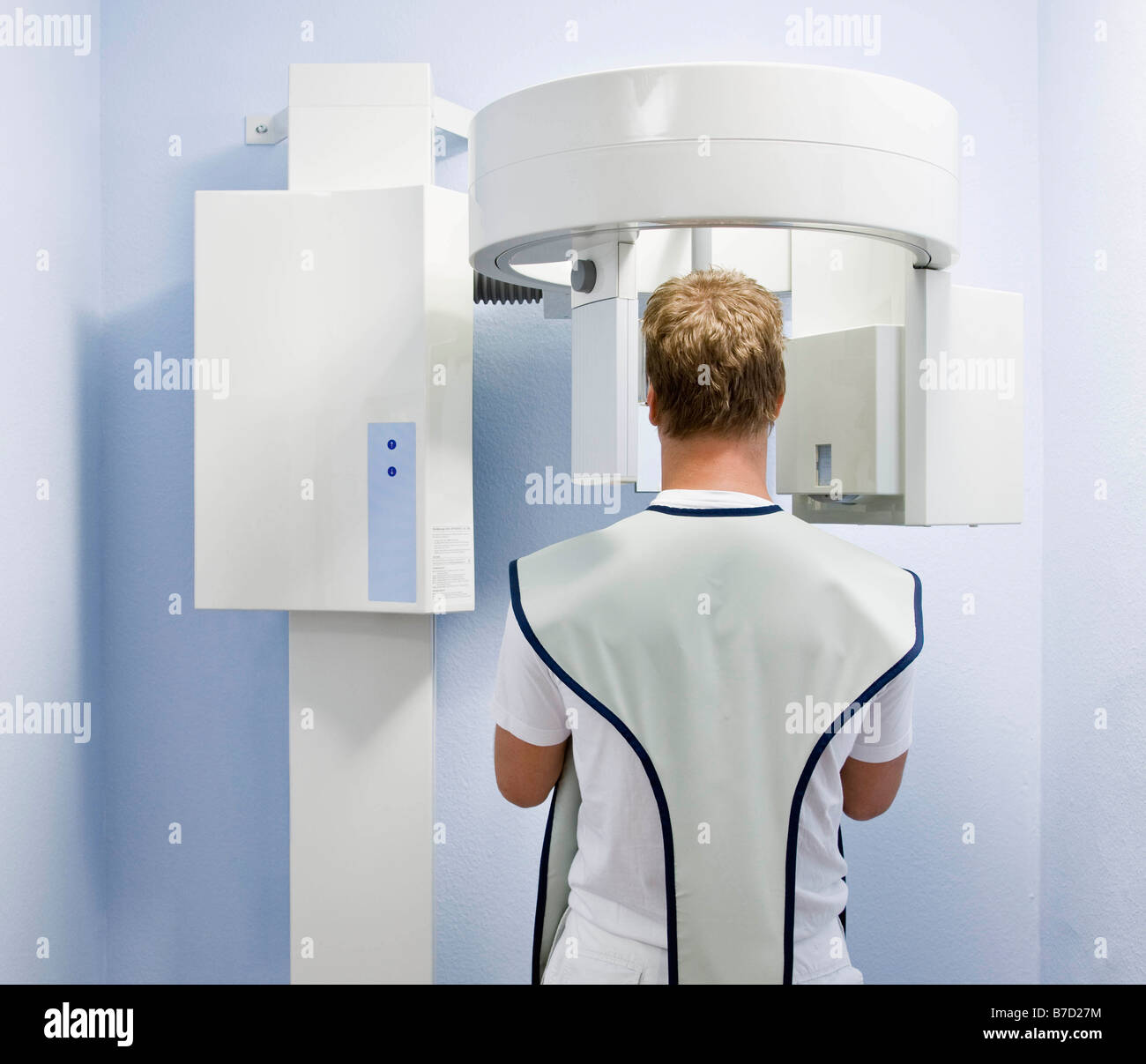 Dental patient having x-ray taken Stock Photo - Alamy