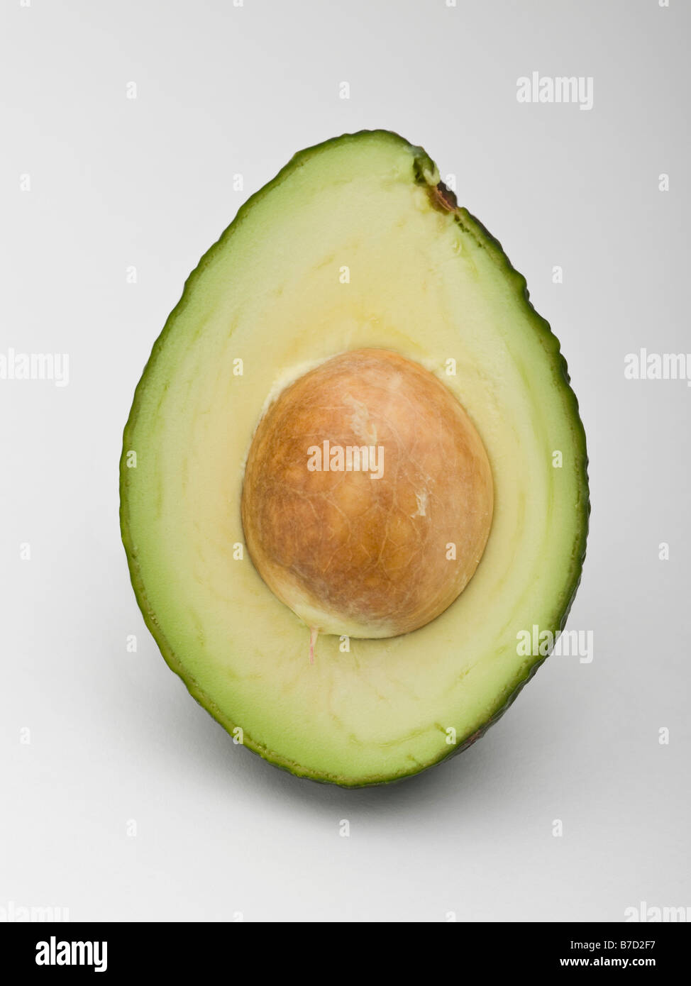 Half an avocado Stock Photo - Alamy