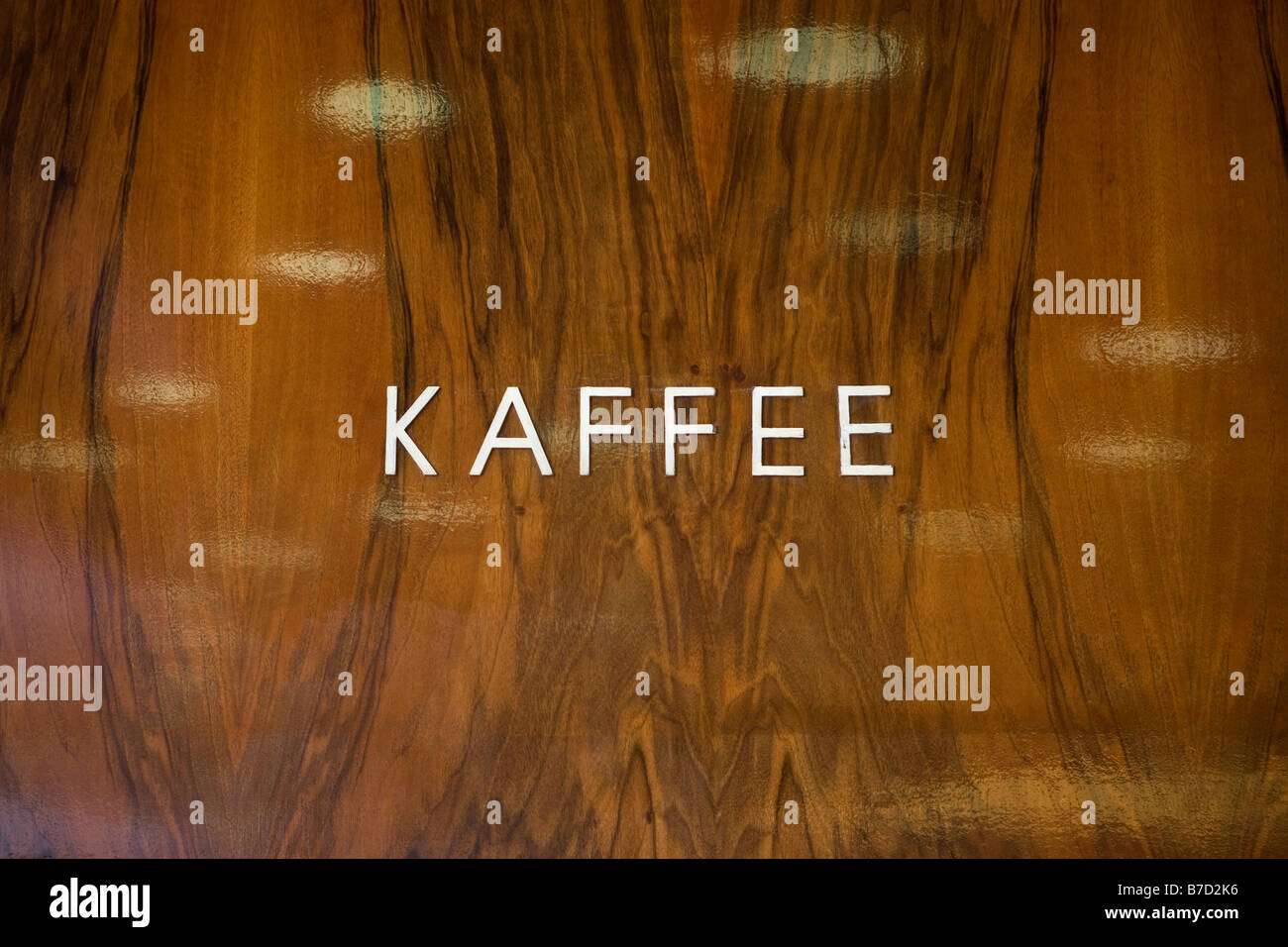 German coffee sign hi-res stock photography and images - Alamy