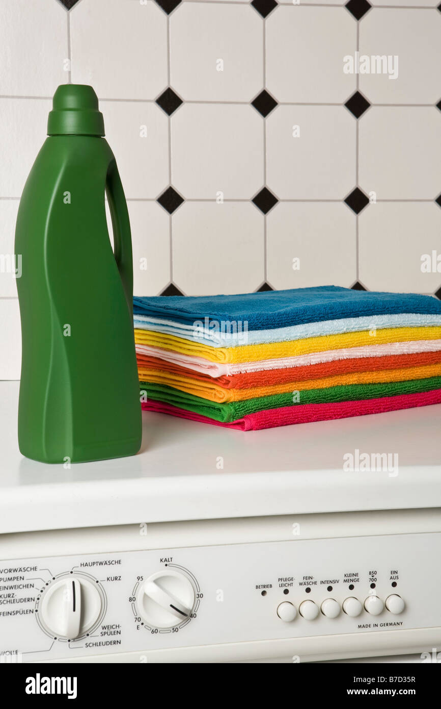 Washing machine laundry bottle hi-res stock photography and images - Alamy