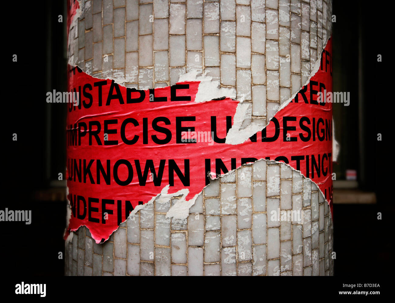 Torn Billboard Poster High Resolution Stock Photography and Images - Alamy