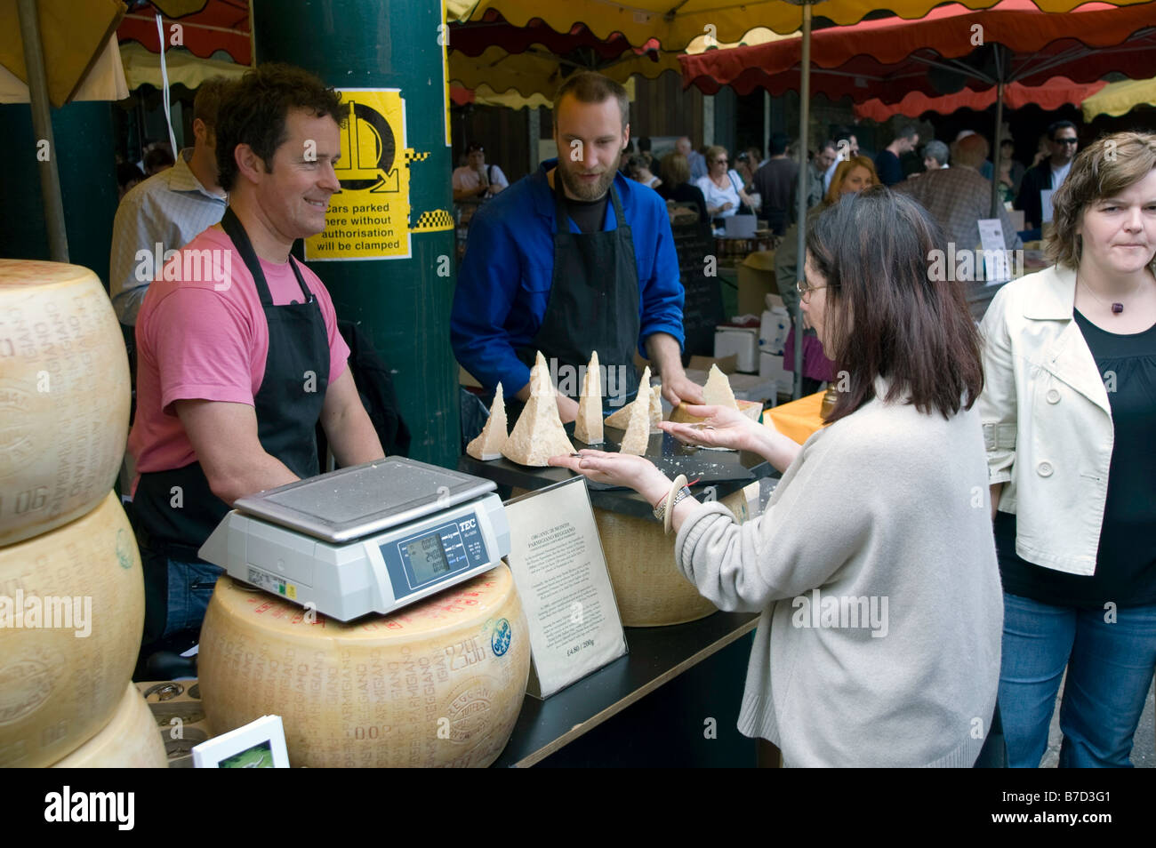 Cheese Stall at Borough Market, London Stock Photo - Alamy