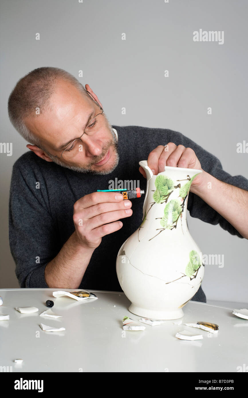 Broken Vase Before And After