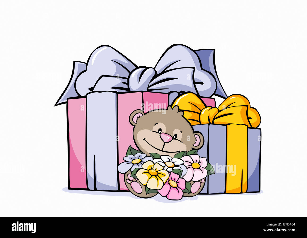Cartoon bear hi-res stock photography and images - Alamy