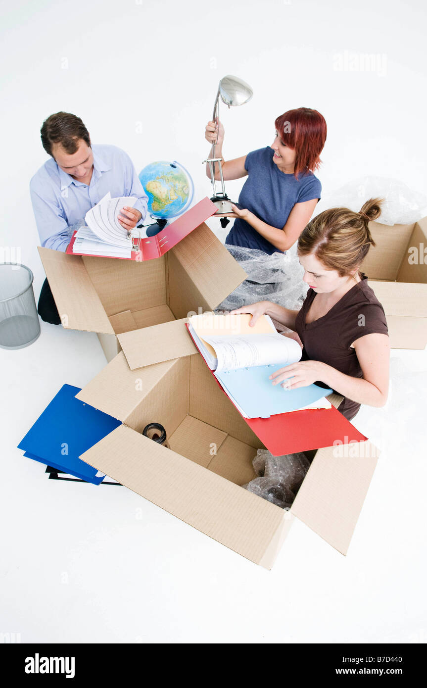 Office Boxes High Resolution Stock Photography and Images - Alamy